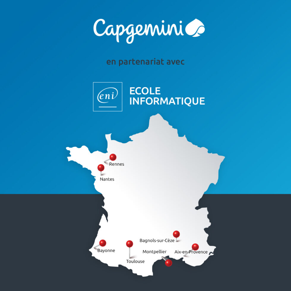 ENI Ecole x Capgemini : cap sur un poste Concepteur Développeur